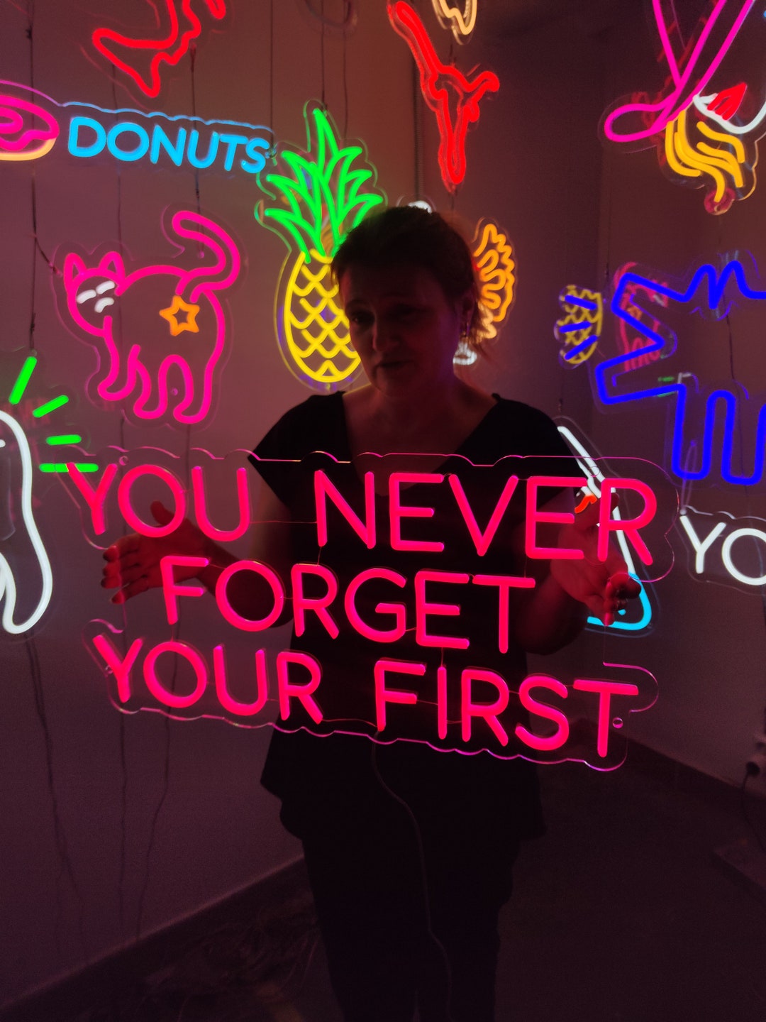 You Never Forget Your First Neon Sign: Light up Your Party. Custom Home ...