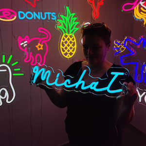 Michael Name Neon Sign, Michael Led Neon Sign, Custom Name Neon Sign ...