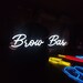 Brow Bar Neon Sign Brow Salon Led Neon Beauty Salon Led - Etsy