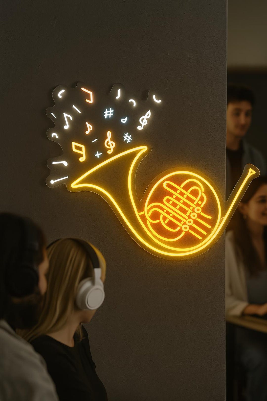 Musical Instruments Neon Sign. Recording Studio Led Sign. Musician Gift ...