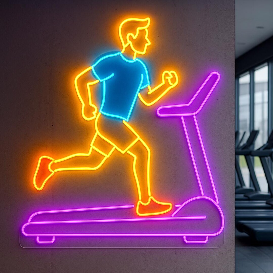 Sport Neon Sign. Physical Activity Led Sign. Sports Hall LED Decor ...