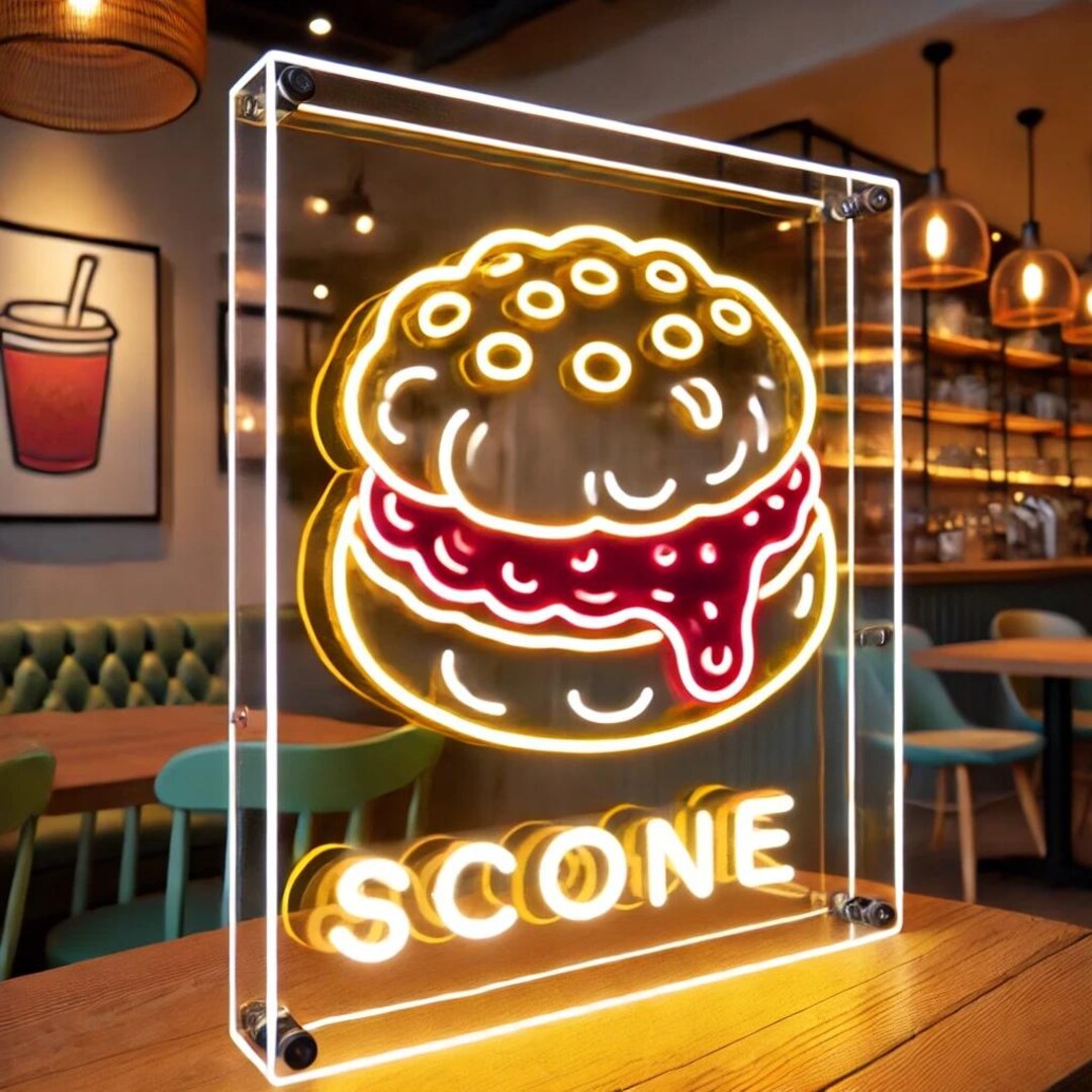 Popular European Dishes LED Neon Sign. Moussaka, Goulash, Ratatouille ...