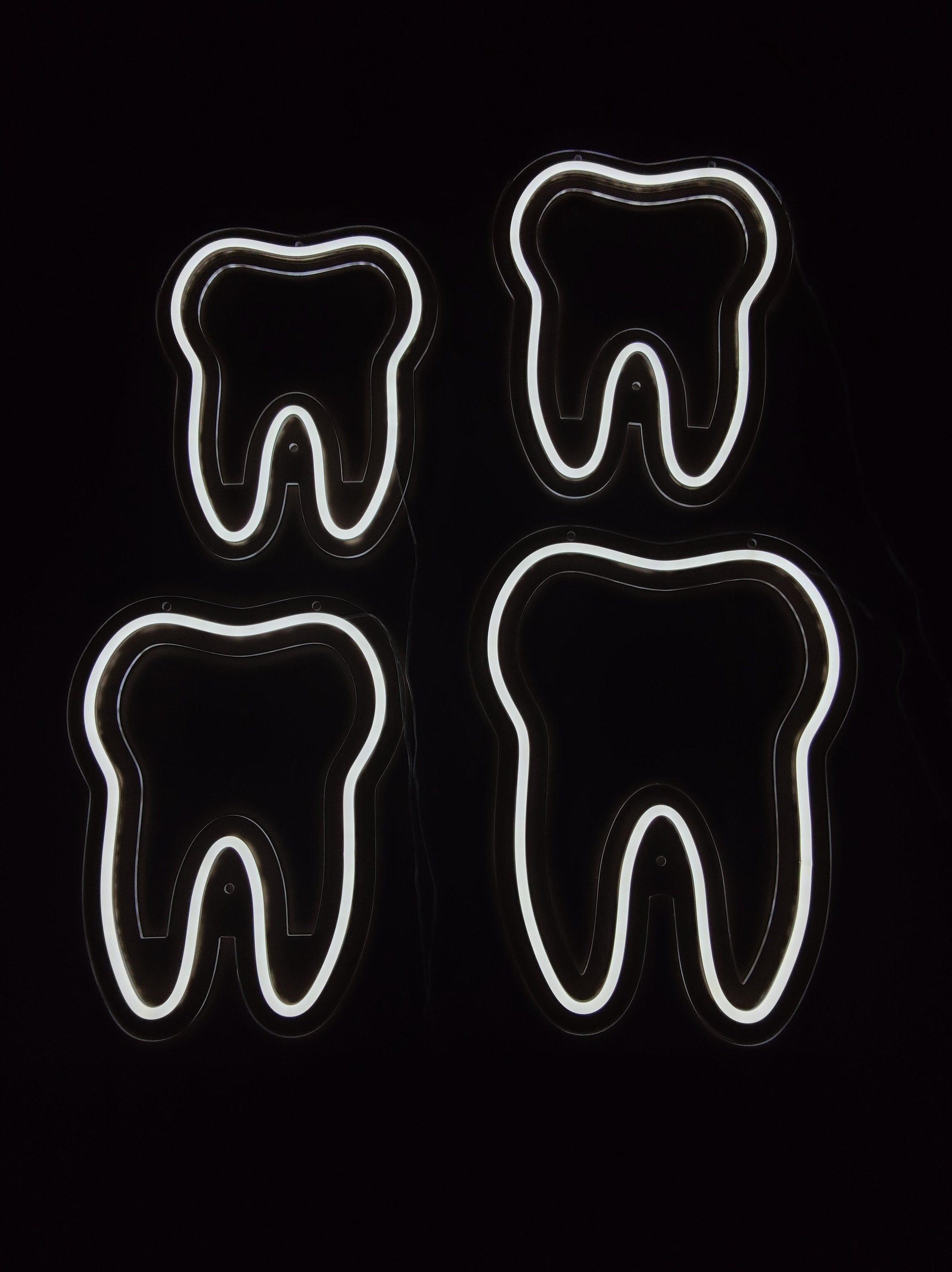 Tooth Neon Sign Dental Office Decor White Tooth Led Neon - Etsy UK