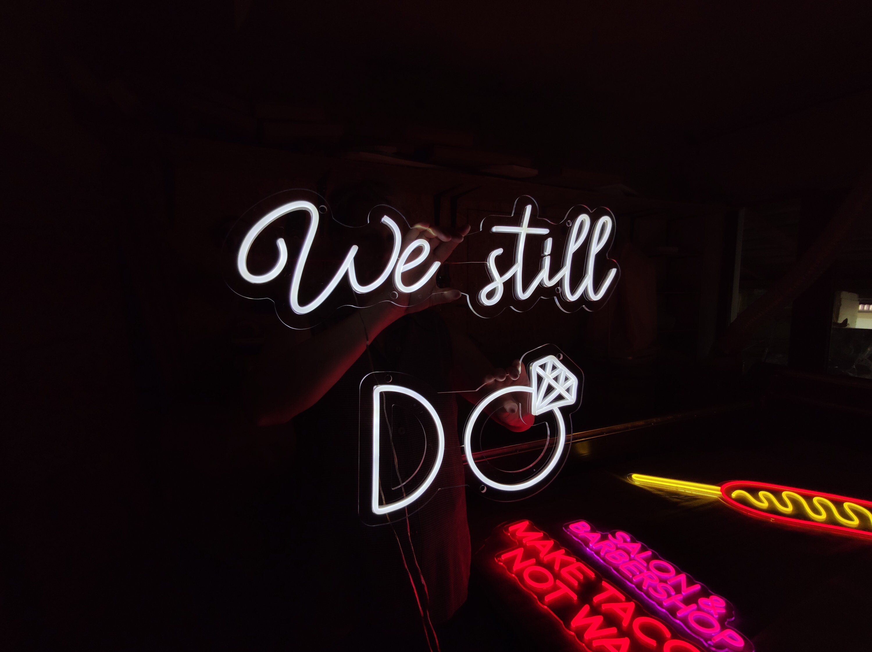 Neon Lights Header Tumblr