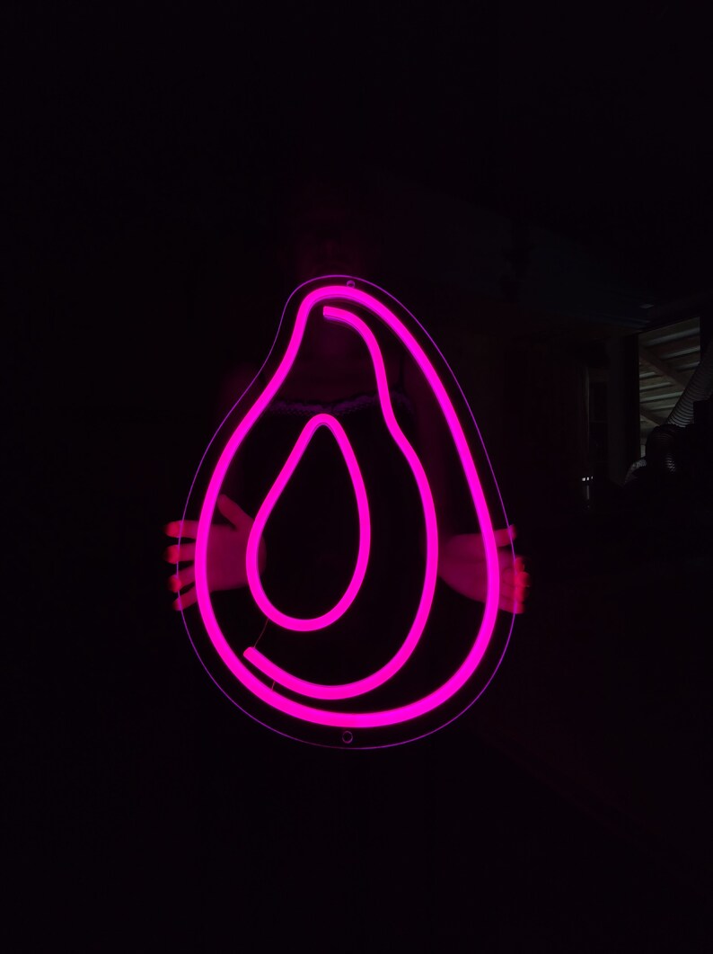 Avocado Neon Sign Avocado Led Neon Light for Kitchen Cafe - Etsy