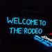 Welcome to the Rodeo Neon Sign, Rodeo Led Sign, Western Decor Neon ...