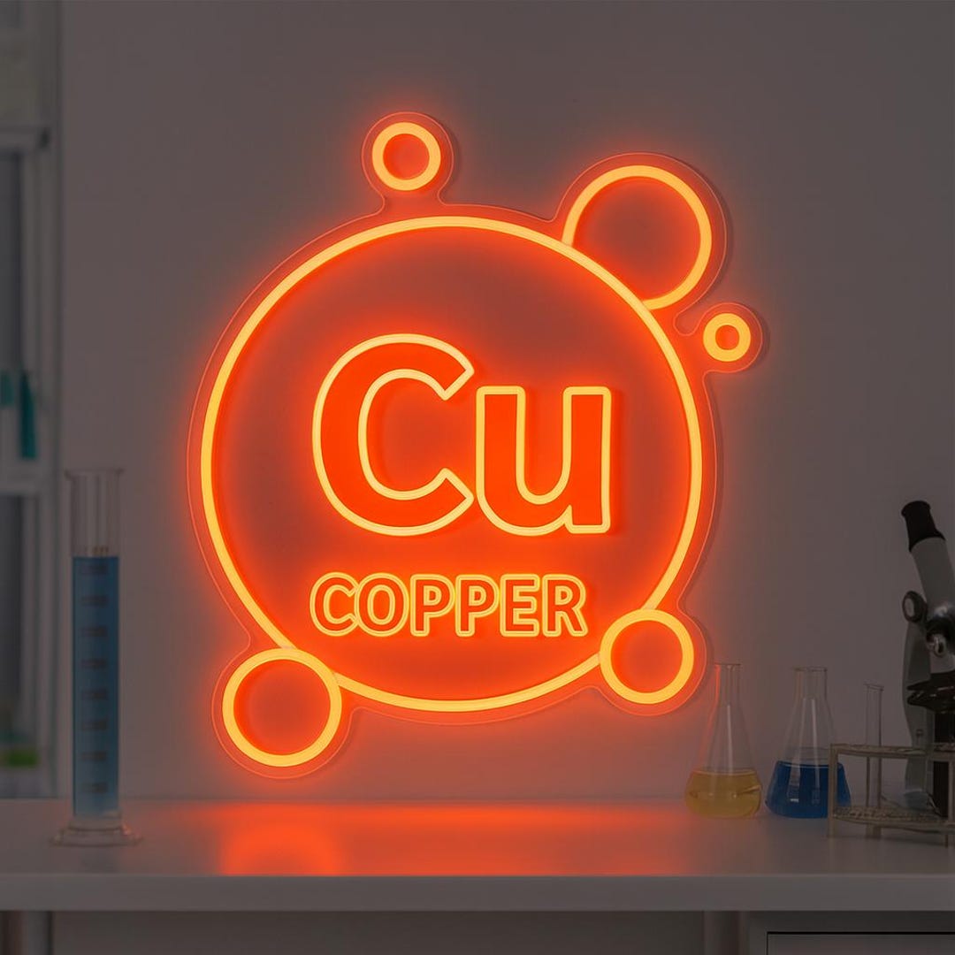 Periodic Table of Elements Neon Sign. Chemistry Led Sign. Gift Idea for ...