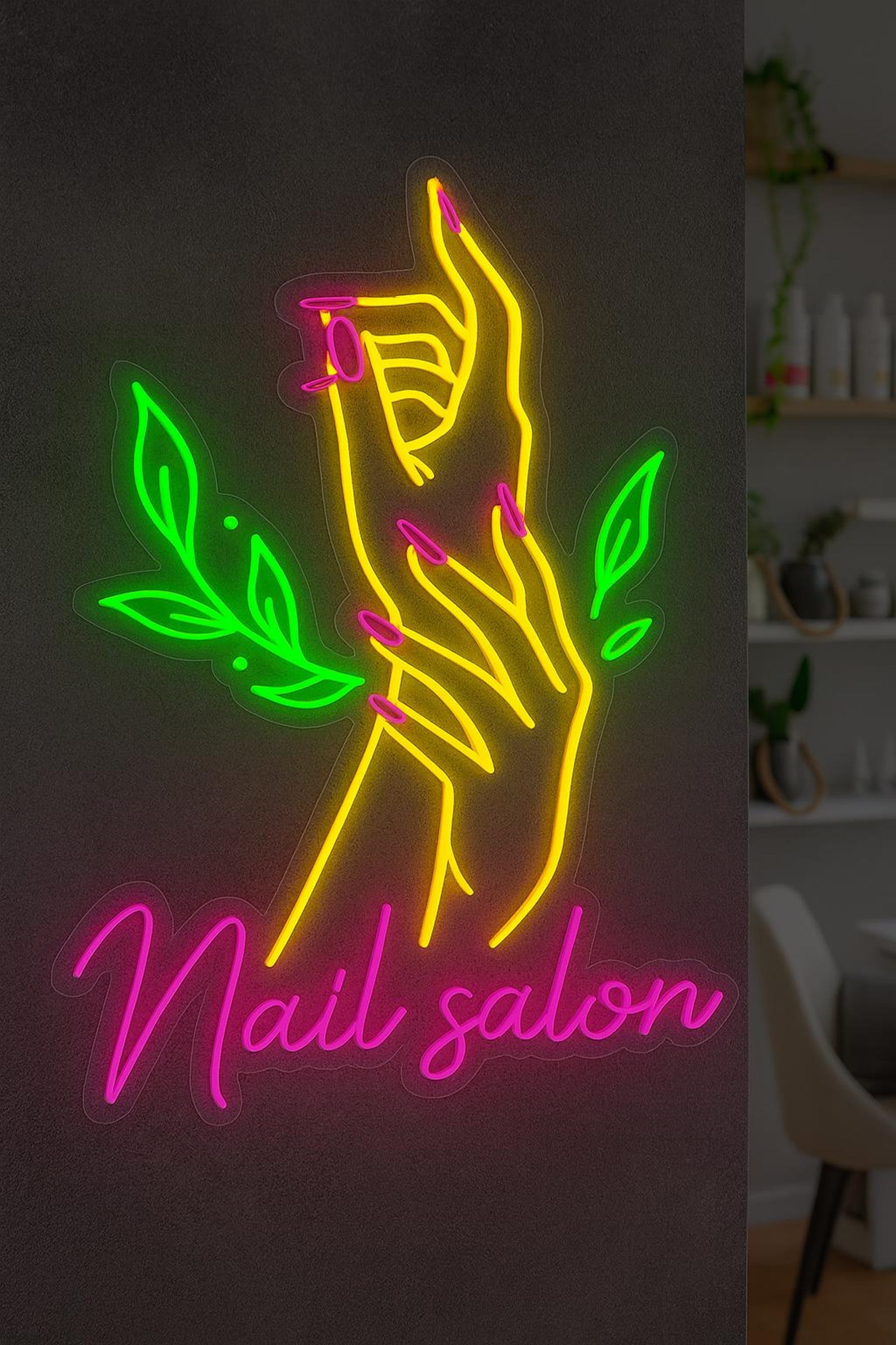 Beauty and Personal Care Neon Sign. Beauty Salon Led Sign. Hair Salon ...