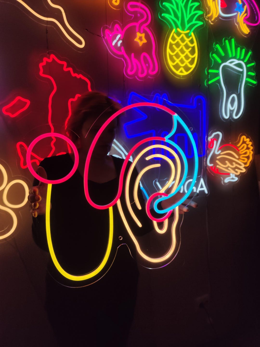 Cochlear Implant Neon Sign. Ear Led Neon Sign. Hearing Clinic Decor ...