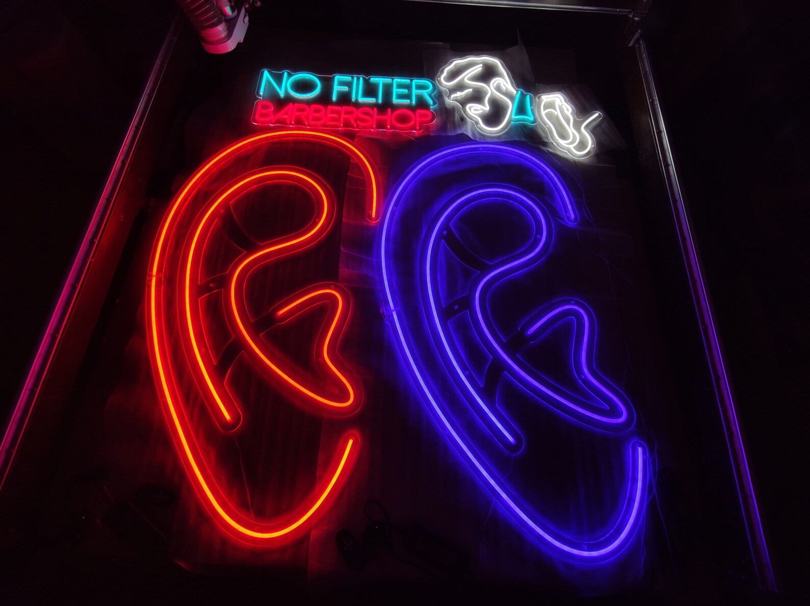 Ear Neon Sign, Human Ear Led Light, Ear Led Neon Sign, Custom Human ...