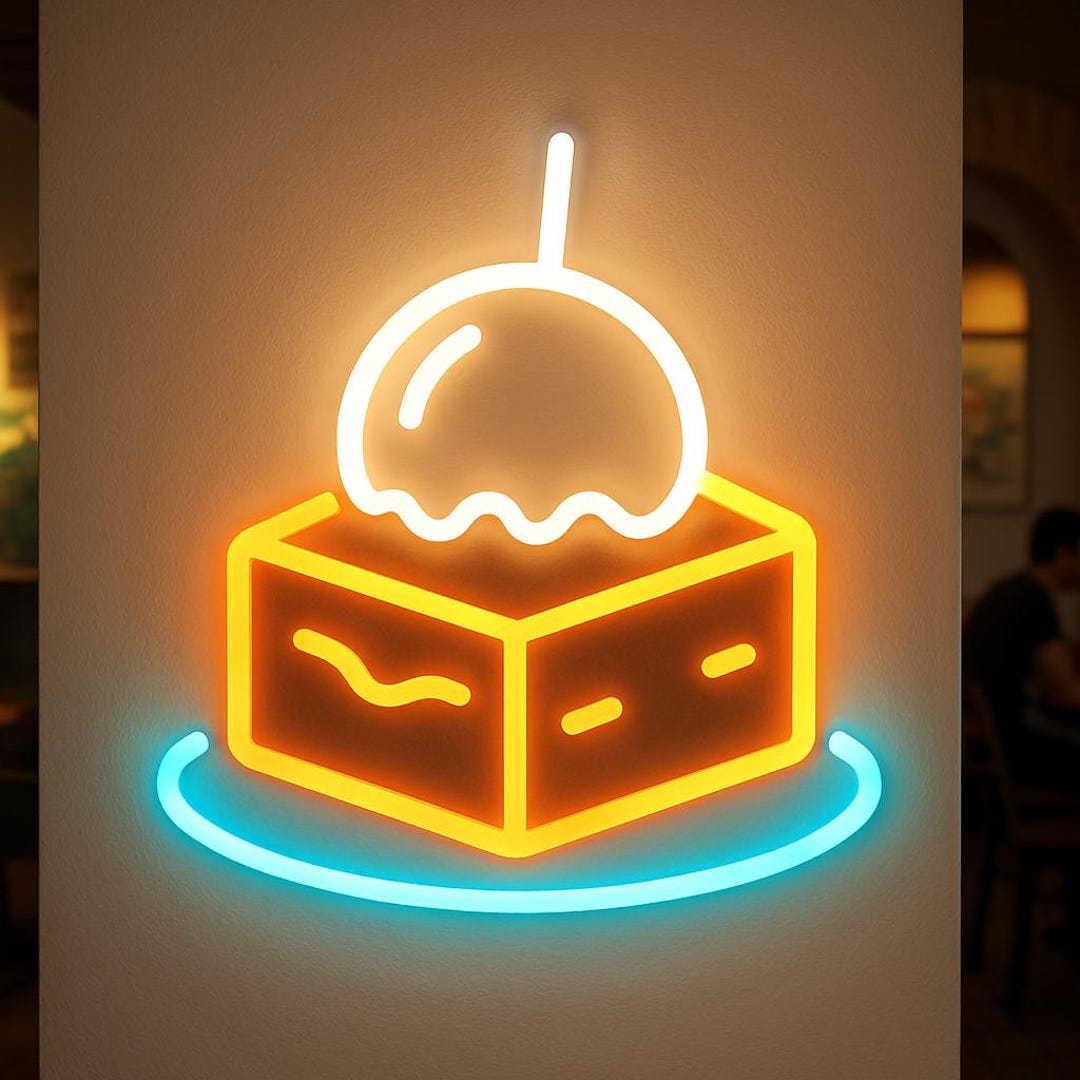 Brownie Neon Sign. Coffee Shop Light. Dessert Led Sign. Gift Idea for ...