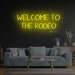 Welcome to the Rodeo Neon Sign Rodeo Led Sign Western Decor - Etsy