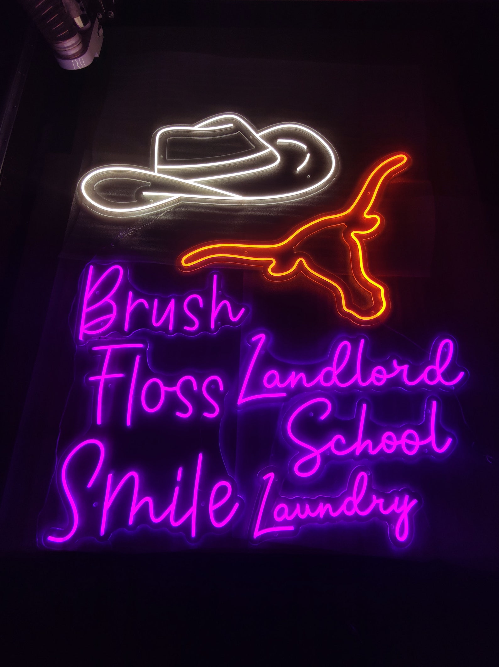Leggings Neon Sign, Cloth Neon Sign, Tight-fitting Stretch Pants Led ...