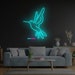 Hummingbird Neon Sign the Smallest Bird Led Light Sign - Etsy