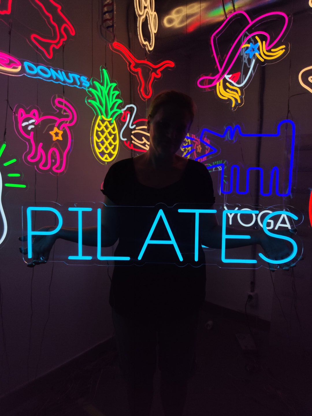 Pilates Neon Sign: Light up Your Pilates Studio - Etsy