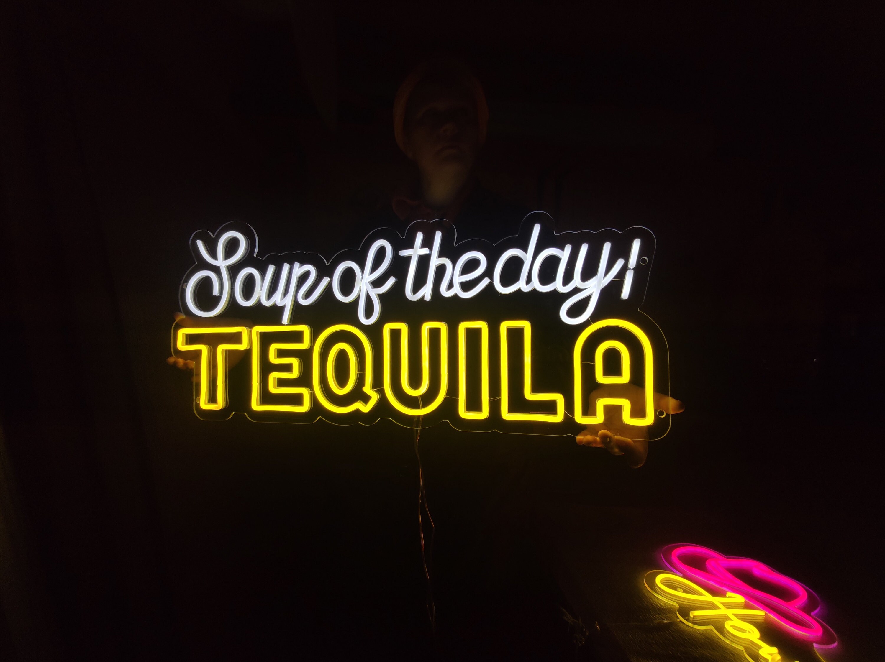 Soup of the Day Neon Sign, Tequila Led Light, Soup of the Day Led Sign ...
