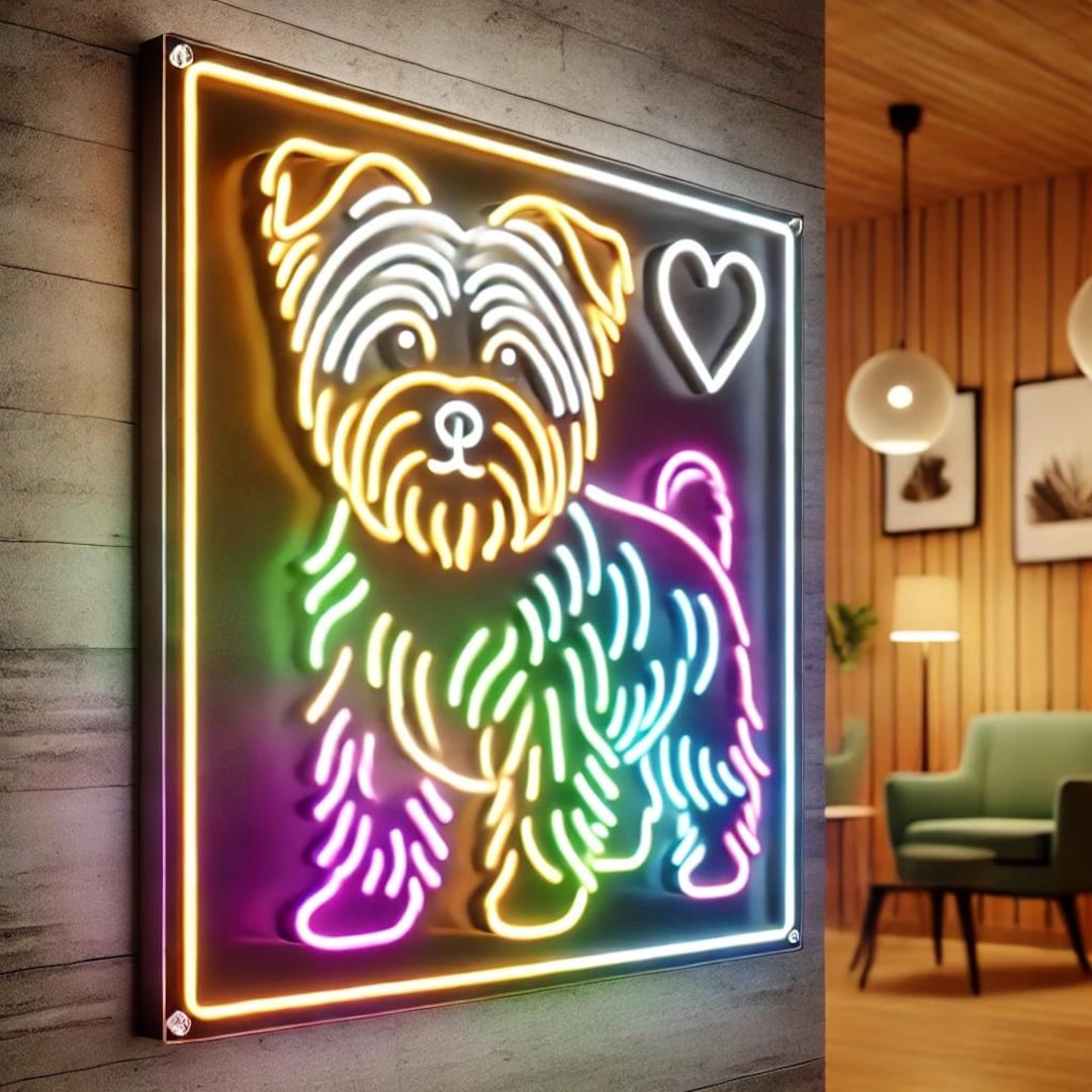 Custom Dog Led Neon Sign. Dachshund, Poodle, Maltipoo, Chihuahua ...
