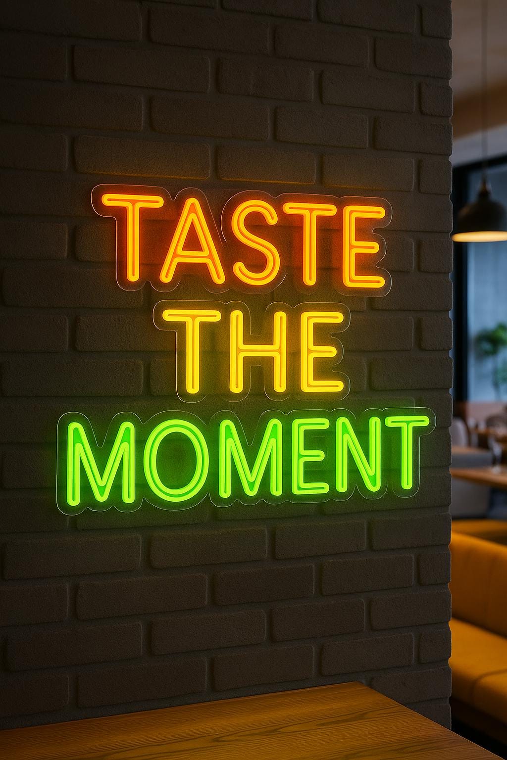 Philosophy Neon Sign. Quotes About Food Led Sign. Gift Idea for Chef ...