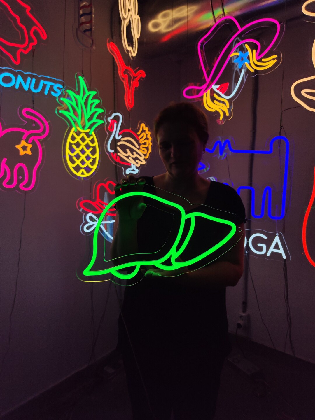 Liver Neon Sign, Human Liver Led Sign, Human Organ Decor Led Light ...