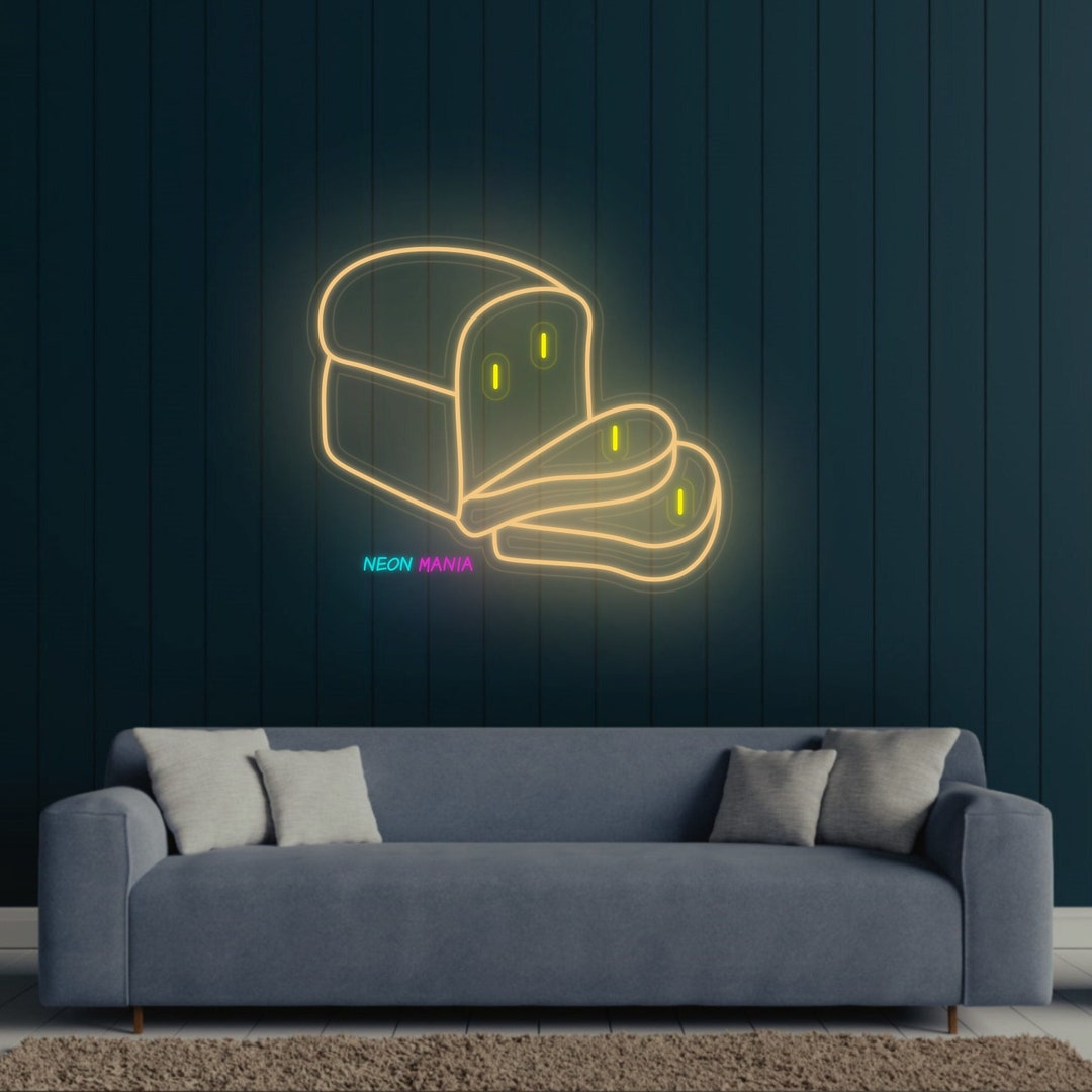 Bread Neon Sign, Fresh Bakery Led Light, Bakery Products Led Sign, Hot ...