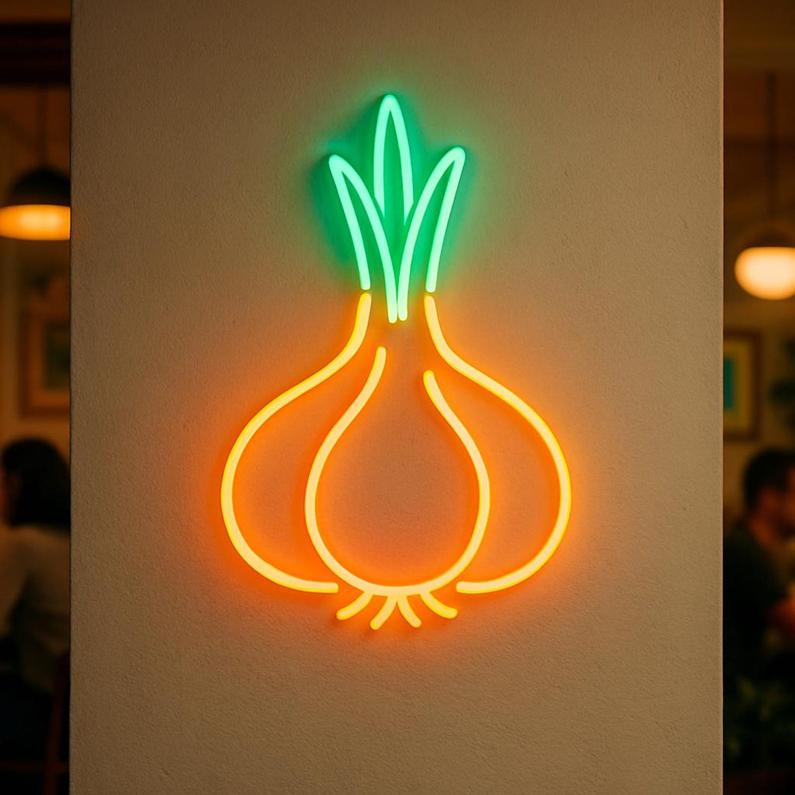 Garlic Neon Sign. Ranch Light. Restaurant Led Sign. Aromatic Vegetable ...