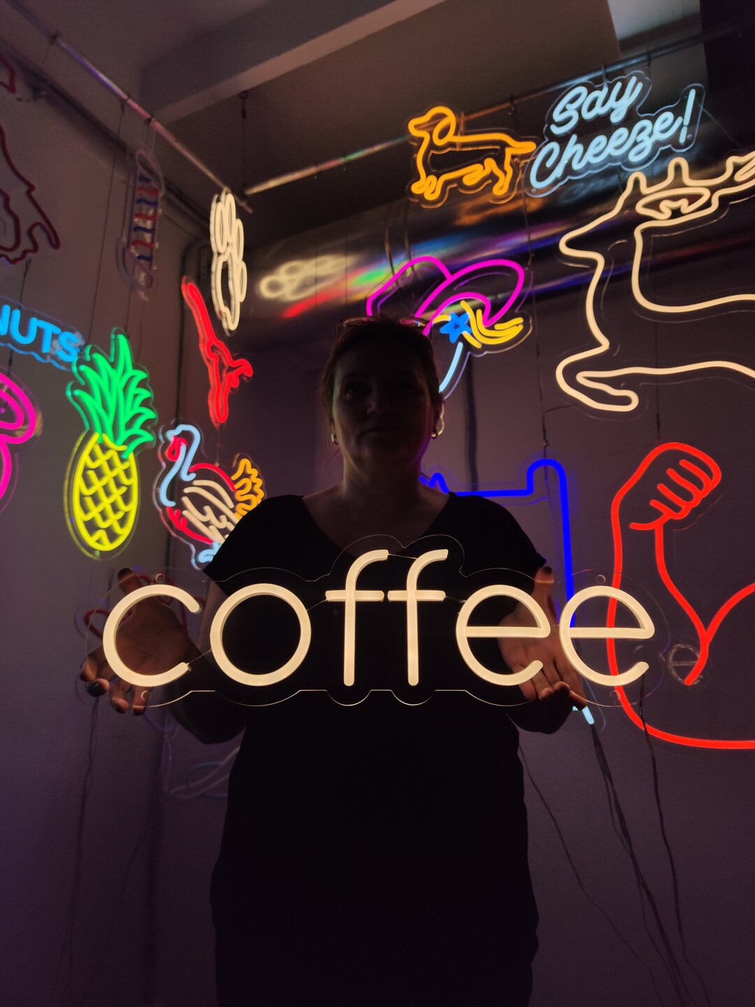 Coffee Neon Sign, Coffee Led Light Sign, Custom Cafe Decor Neon Light ...