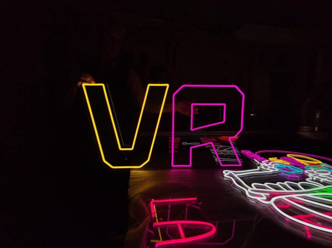 VR Neon Sign, Virtual Reality Led Light, Custom Virtual Reality ...