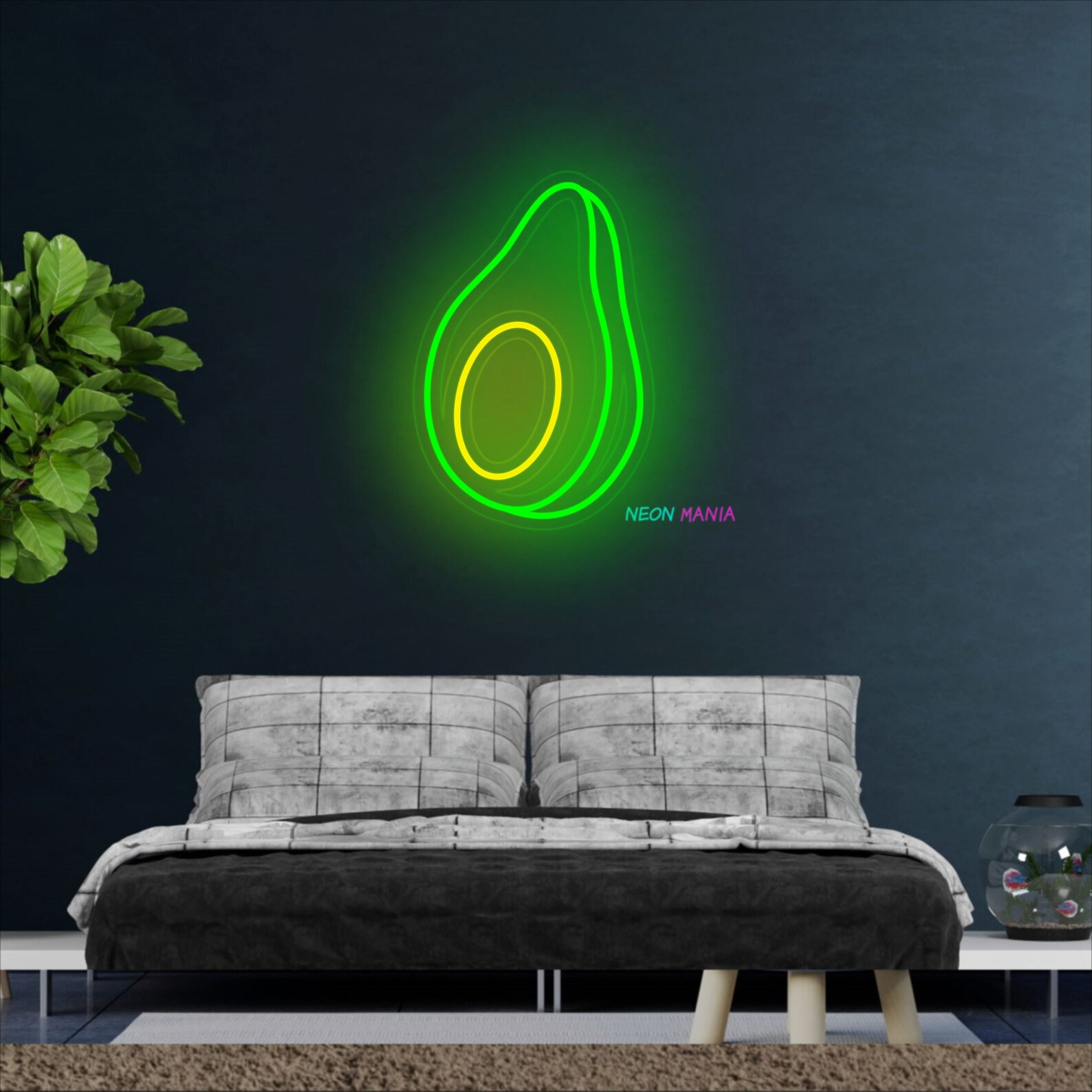 Avocado Neon Sign Avocado Led Neon Light for Kitchen Cafe - Etsy