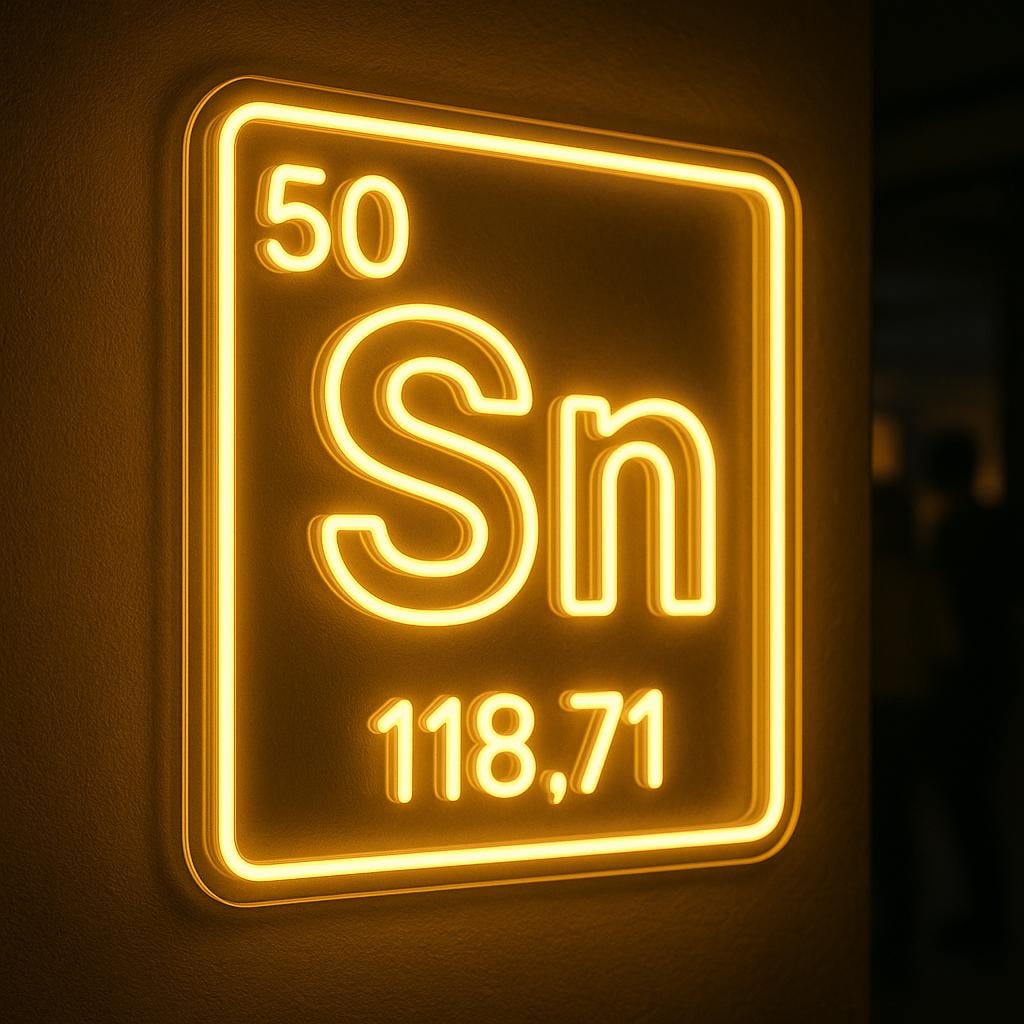 Periodic Table of Elements Neon Sign. Chemistry Led Sign. Chemistry ...
