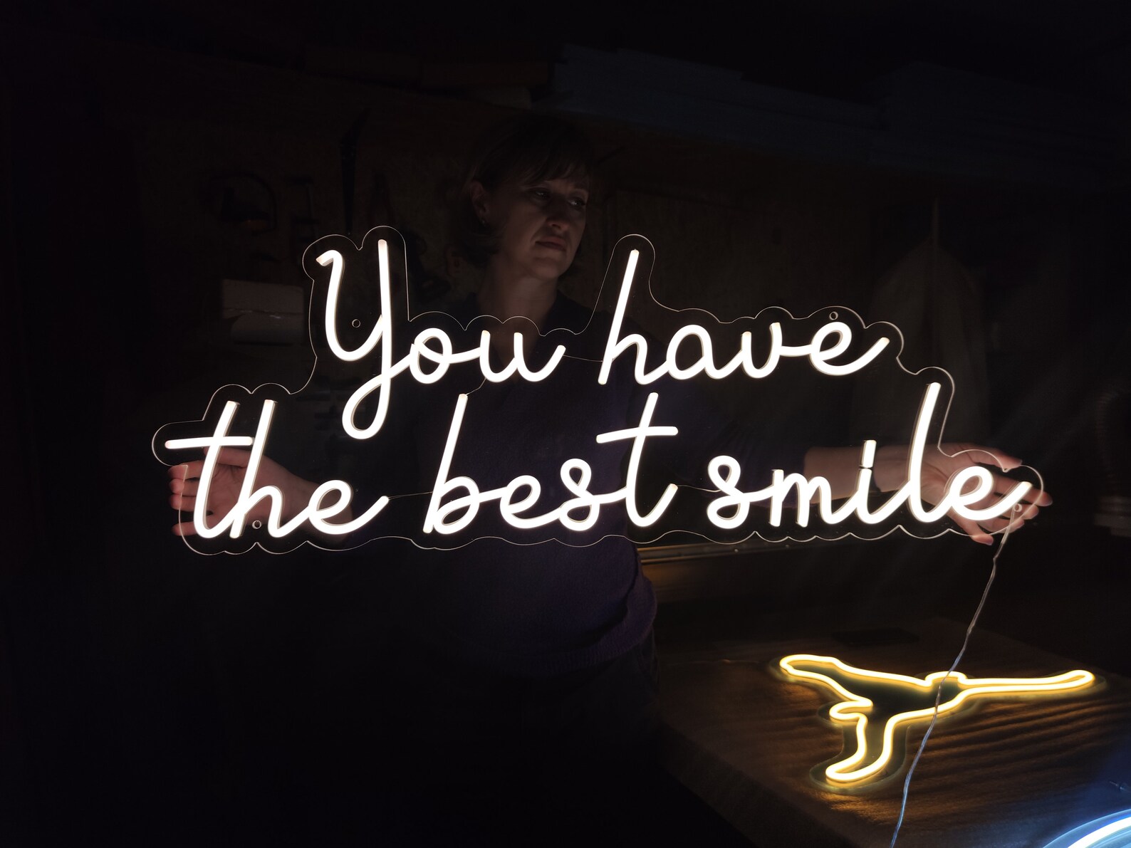You Have the Best Smile Neon Sign, Smile Led Light, Dentist Neon Light ...