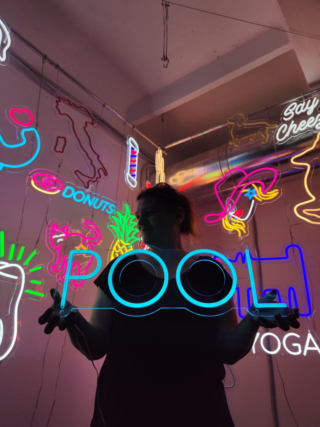 POOL Neon Sign: the Perfect Pool Party Decor - Etsy