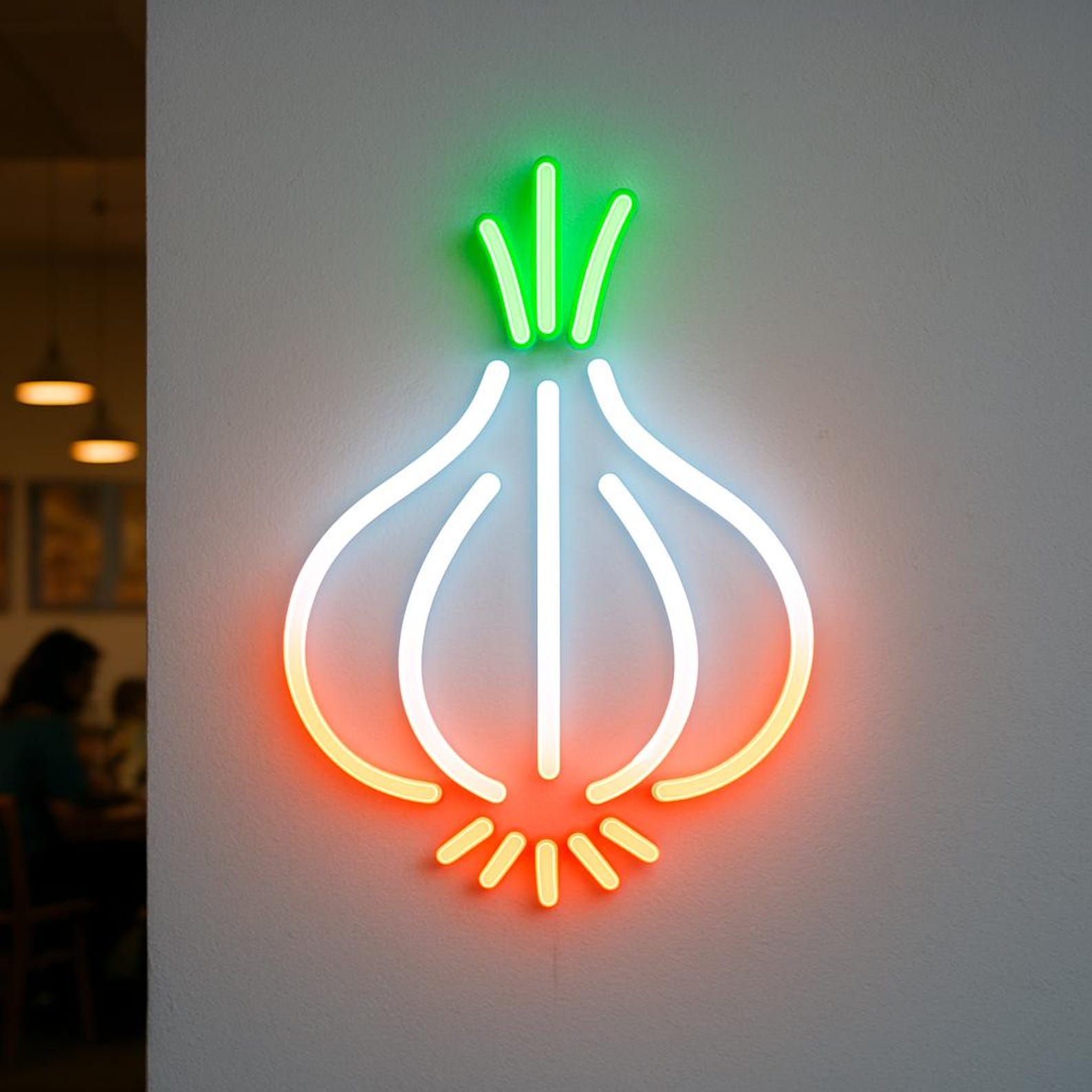 Garlic Neon Sign. Ranch Light. Restaurant Led Sign. Aromatic Vegetable ...