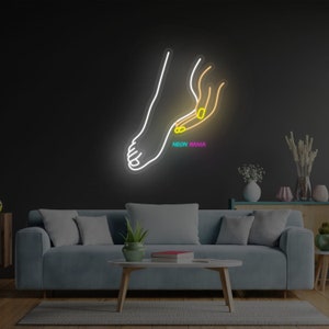 Pedicure Neon Sign, Spa Pedicure Led Neon, Beauty Salon Led Lights ...