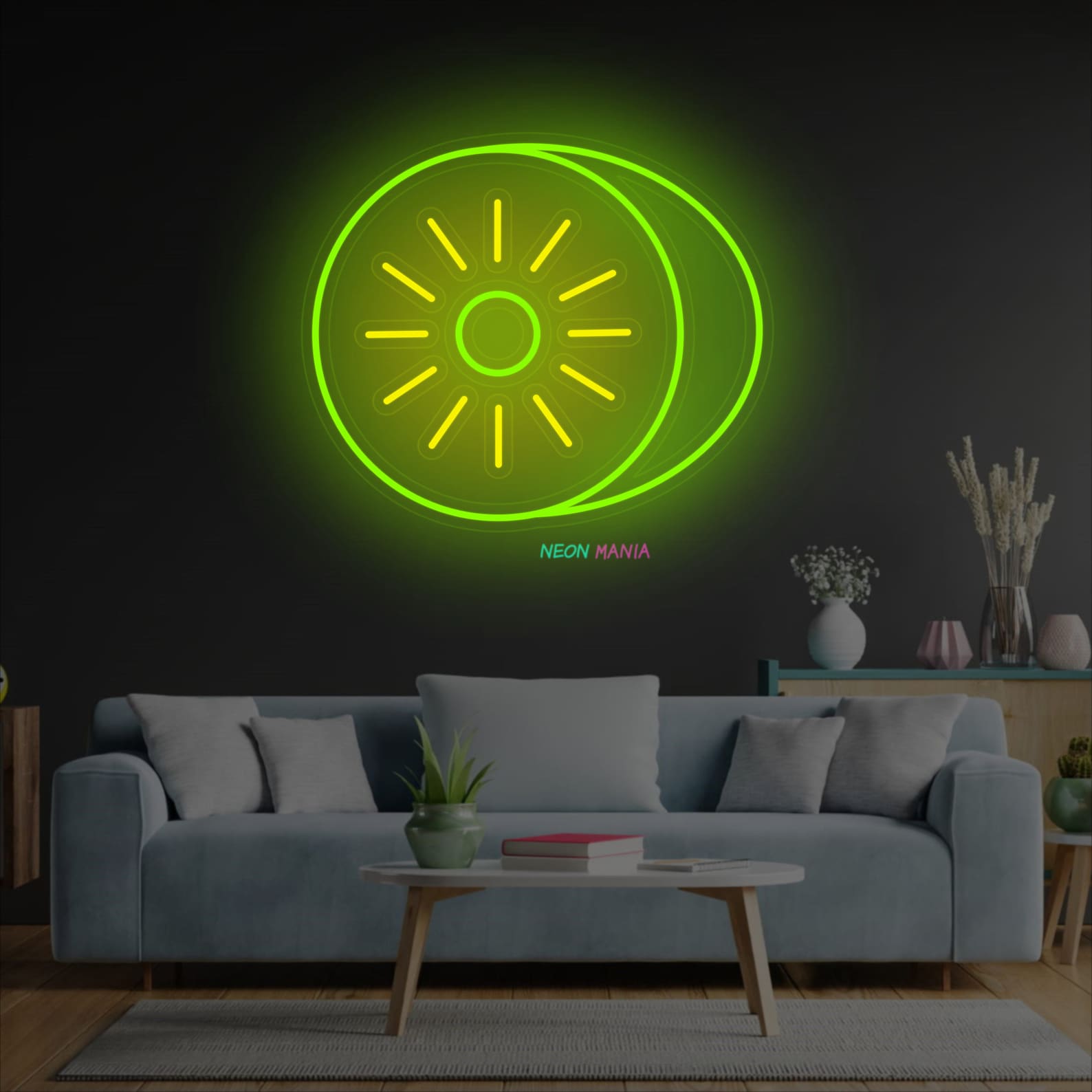Kiwi Neon Sign, Lime Neon Light for Your Home Decor, Custom Exotic ...