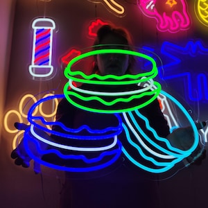 Macarons Neon Sign: Light up Your Sweet Shop. Bakery Decor - Etsy