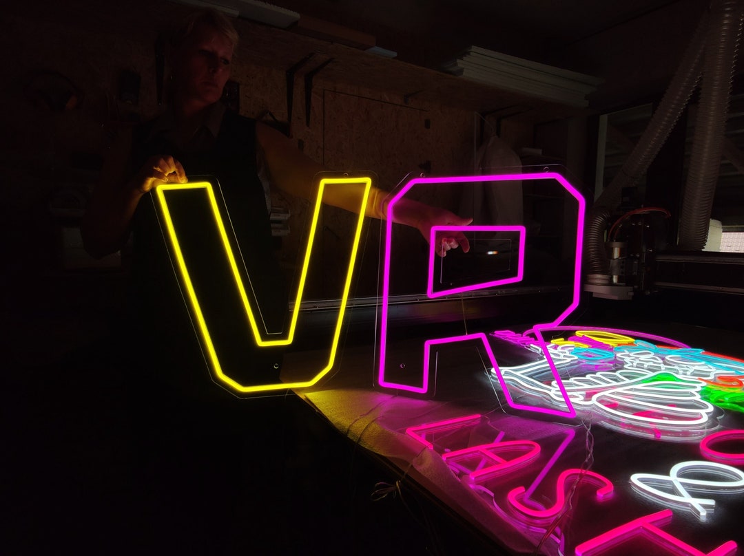 VR Neon Sign, Virtual Reality Led Light, Custom Virtual Reality ...