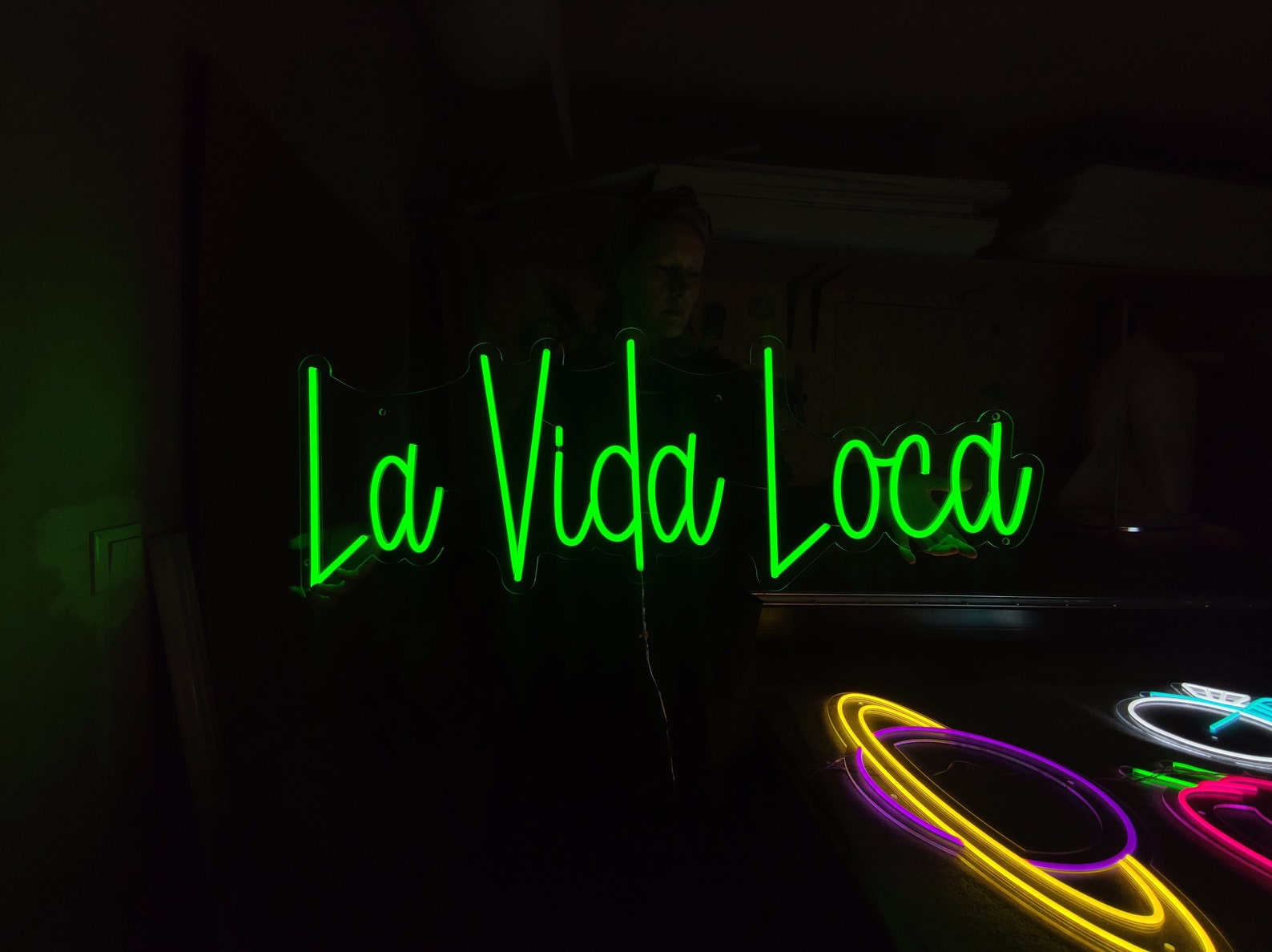 La Vida Loca Neon Sign, La Vida Loca Led Light, Custom Party ...