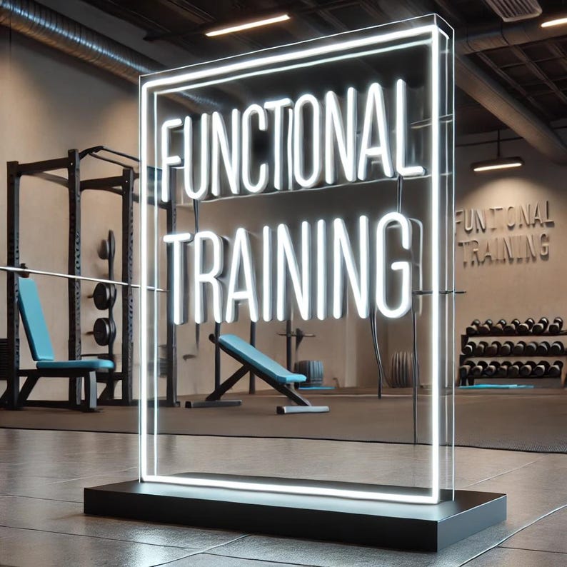 Fitness LED Neon Sign. Neon Decor for Sports Studio. Pilates, Spinning ...