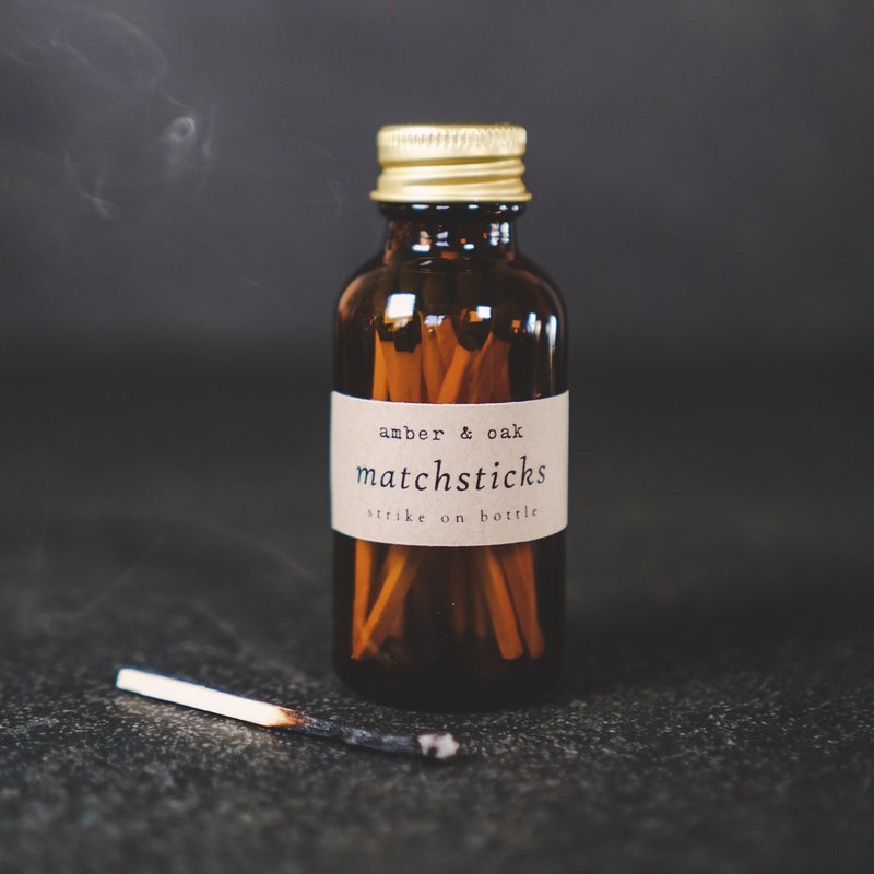 Jar of Matches - Etsy