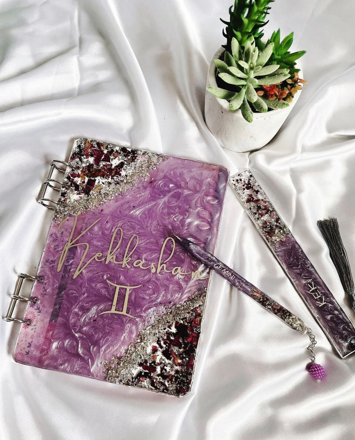 Custom Resin Notebook Resin Personalised Notebook Handmade - Etsy