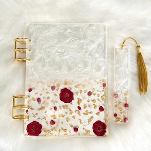 Custom Resin Notebook | Resin Personalised Notebook | Handmade Notebook ...