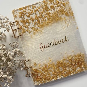 Custom Resin Notebook | Resin Personalised Notebook | Handmade Notebook ...