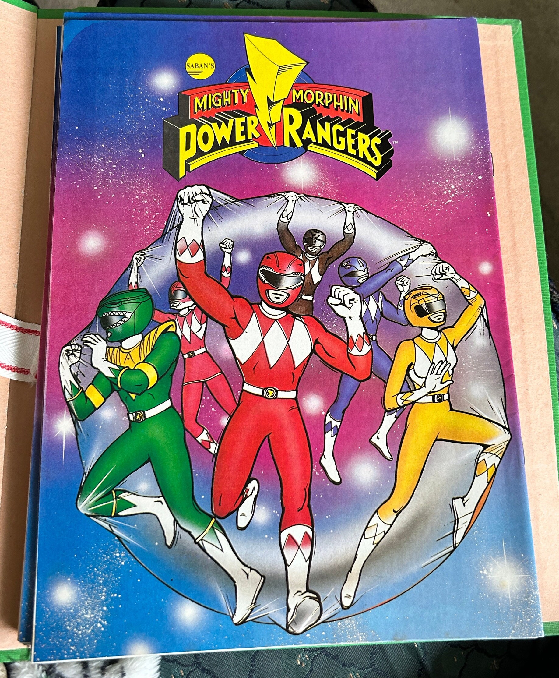1995 Very Rare Vintage Power Rangers Power Comic No. 1 Northern & Shell ...