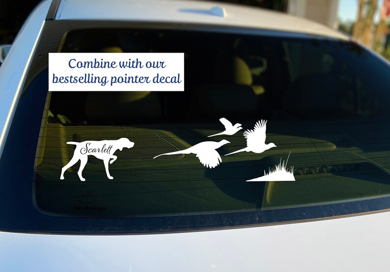 Pheasants in Flight Decal Pheasant Hunting Decal - Etsy