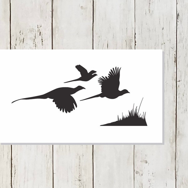 Pheasant Hunting Decal - Etsy