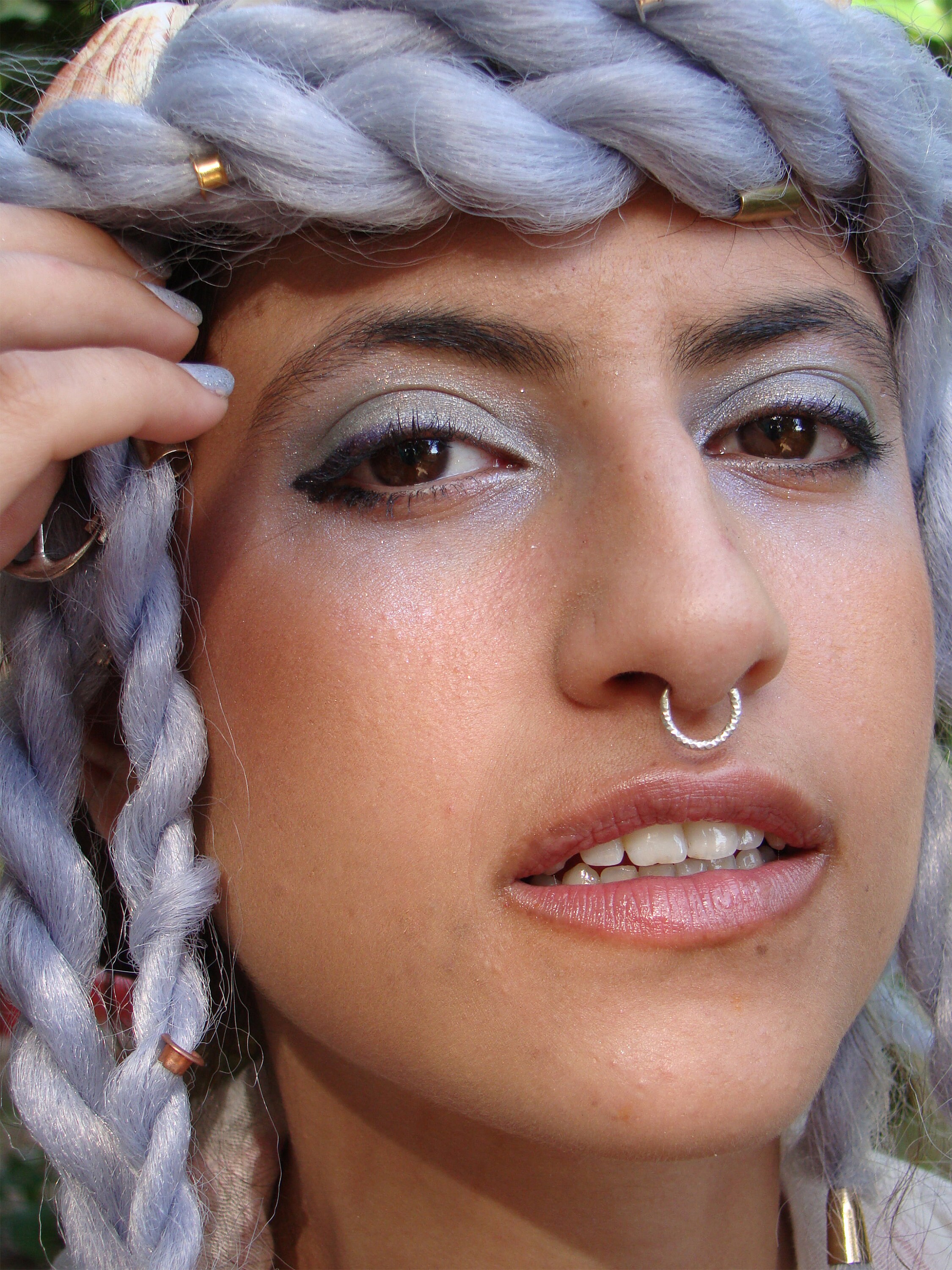 Tribal Septum Cute Septum Ring Piercing Indian Nose Ring Silver