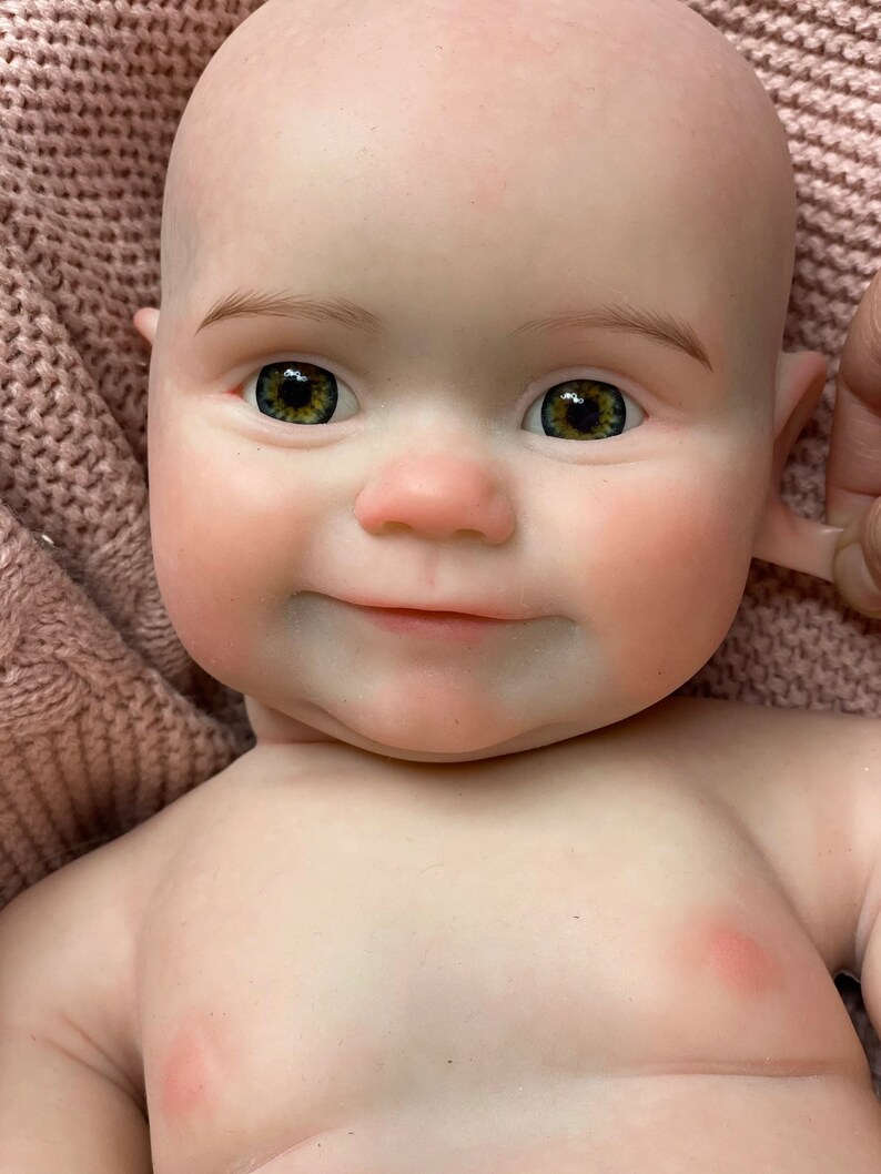 20inch Painted Big Girl Maddie Full Soft Solid Silicone Reborn Doll ...