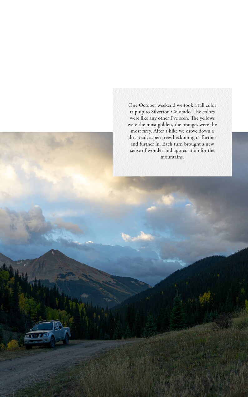 Southwest Colorado Fall Landscape san Juan-derland, Archival Quality ...