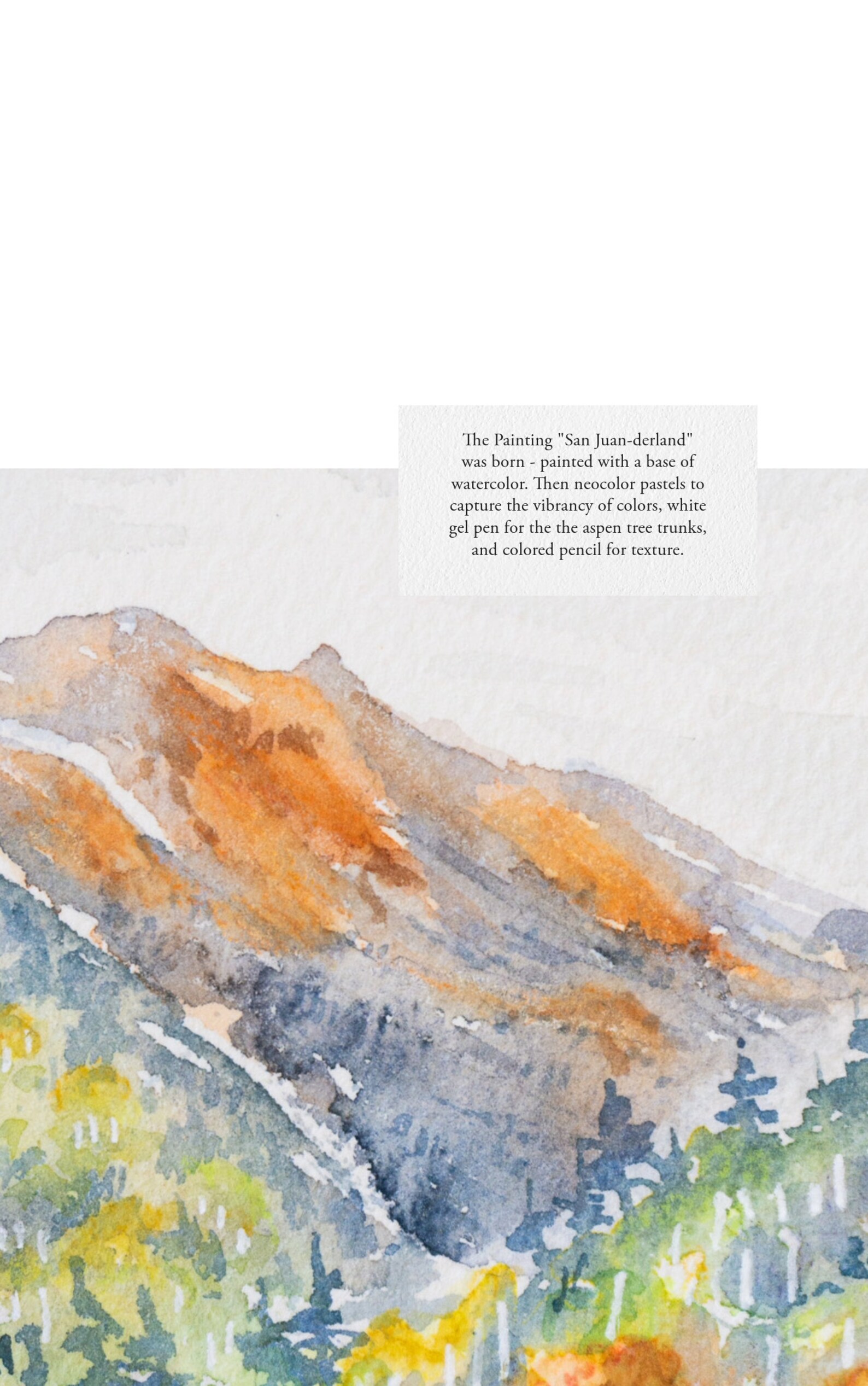 Southwest Colorado Fall Landscape san Juan-derland, Archival Quality ...