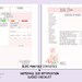 Blog Planner Printable With 12-month Undated Calendar - Etsy